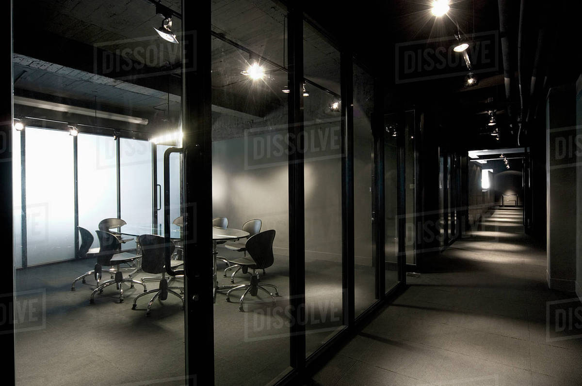 Minimalistic conference room - Stock Photo - Dissolve