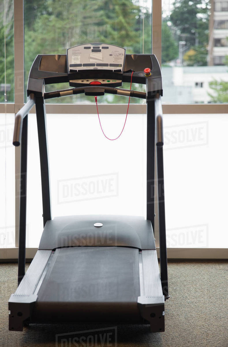 Treadmill With a View - Royalty-free Stock Photo | Dissolve
