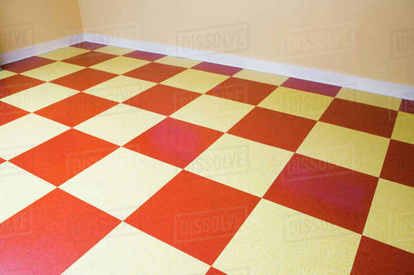 Red and White Checkered Floor - Royalty-free Stock Photo | Dissolve