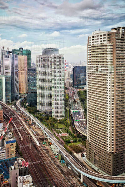 Tokyo Lights at Night - Royalty-free Stock Photo | Dissolve