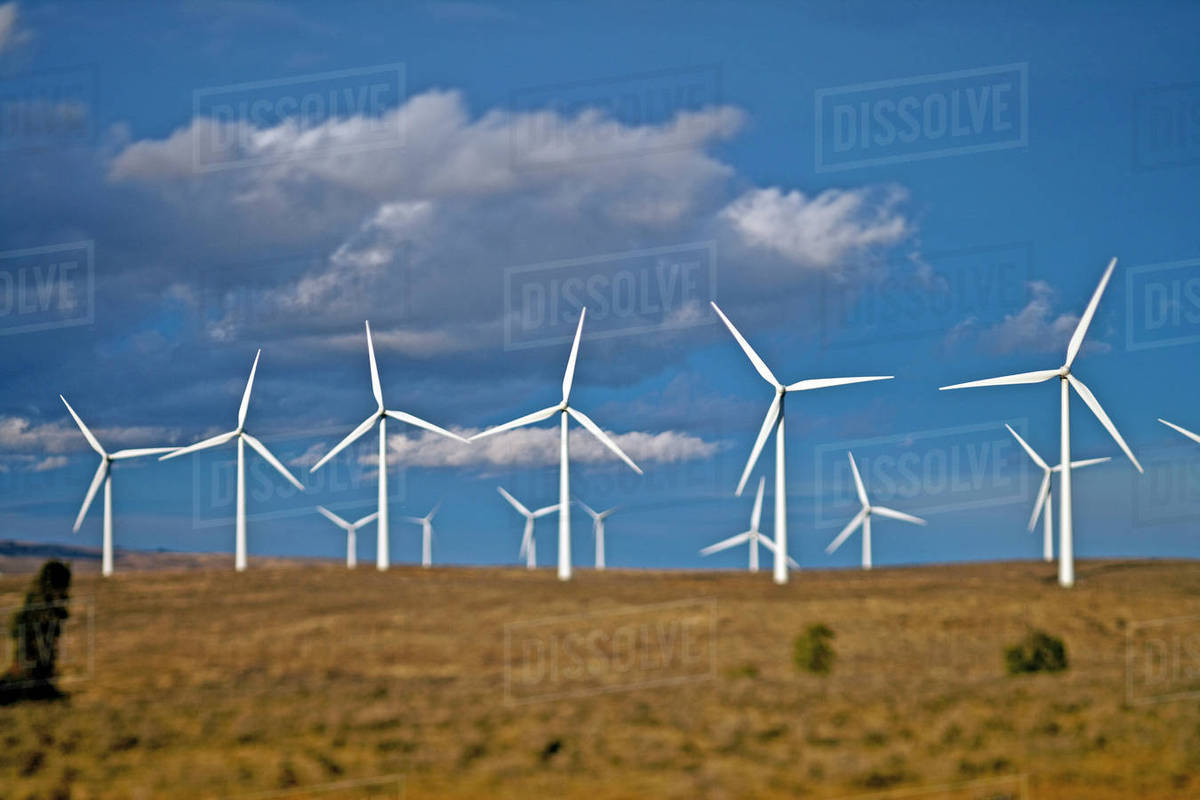 Wind Turbines - Royalty-free Stock Photo | Dissolve