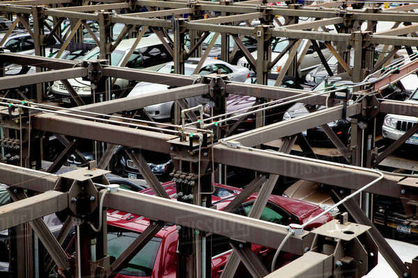 Elevated Car Parking - Royalty-free Stock Photo | Dissolve