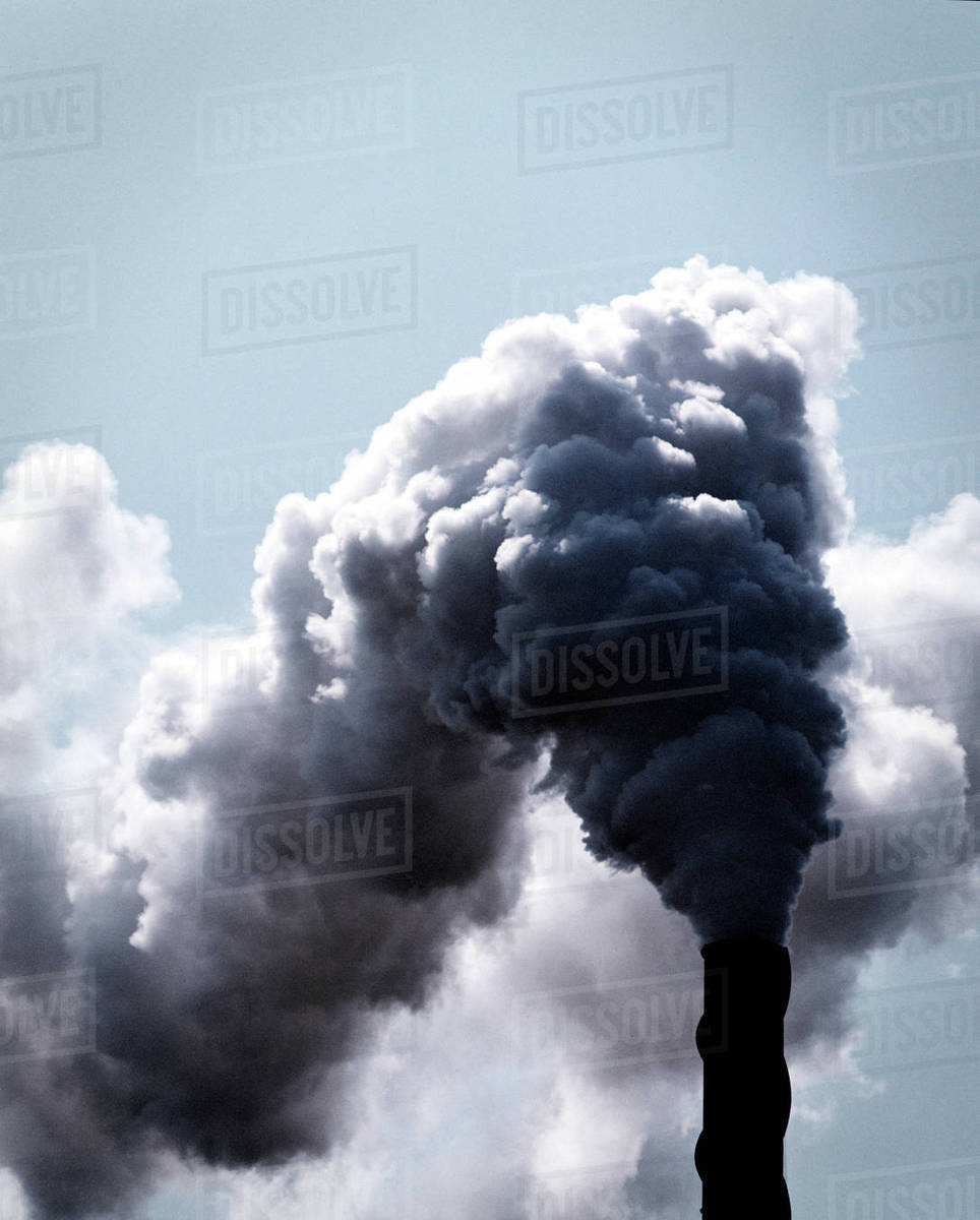 Industrial Smoke Stack - Royalty-free Stock Photo | Dissolve