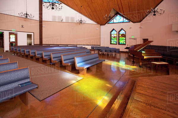 Empty church - Stock Photo - Dissolve