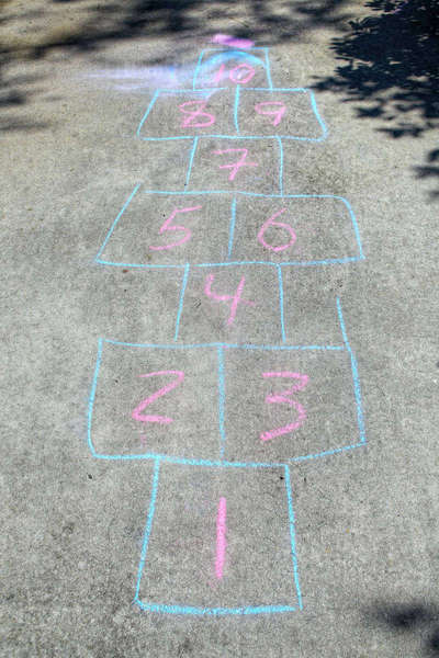 Hopscotch Grid - Royalty-free Stock Photo | Dissolve
