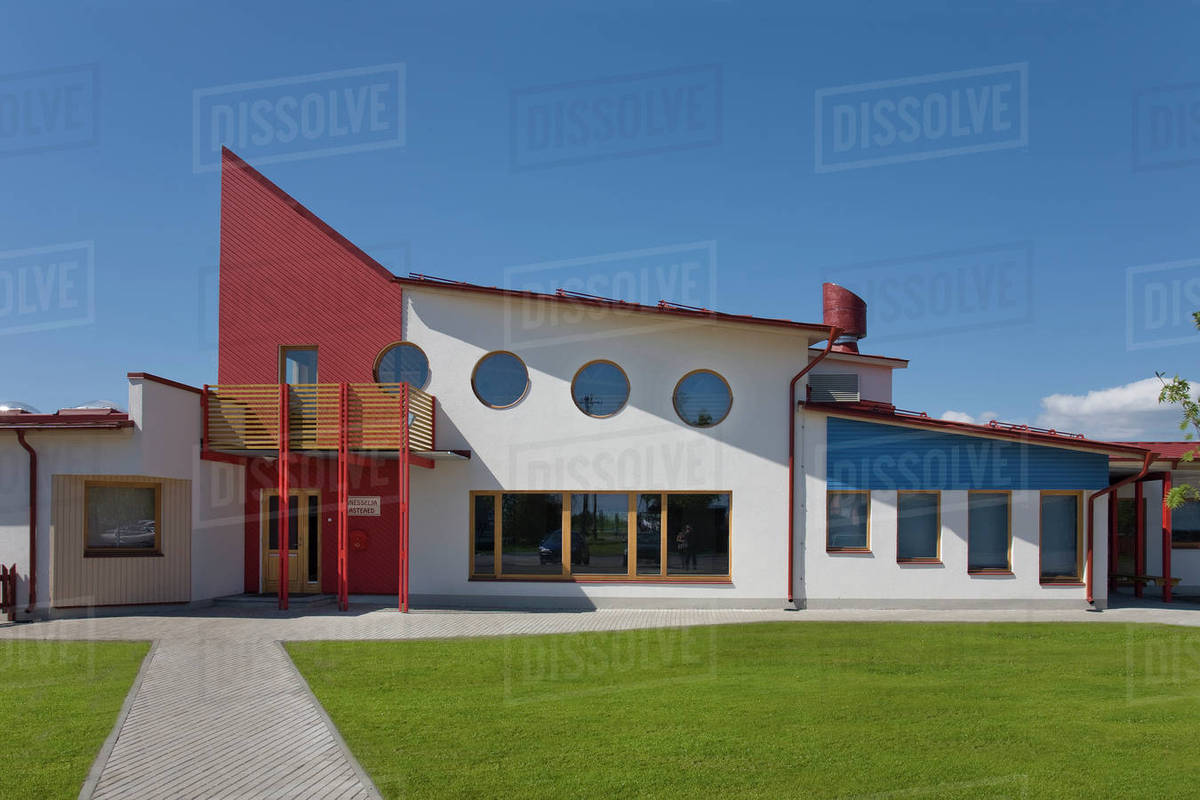 Primary School Building - Royalty-free Stock Photo | Dissolve