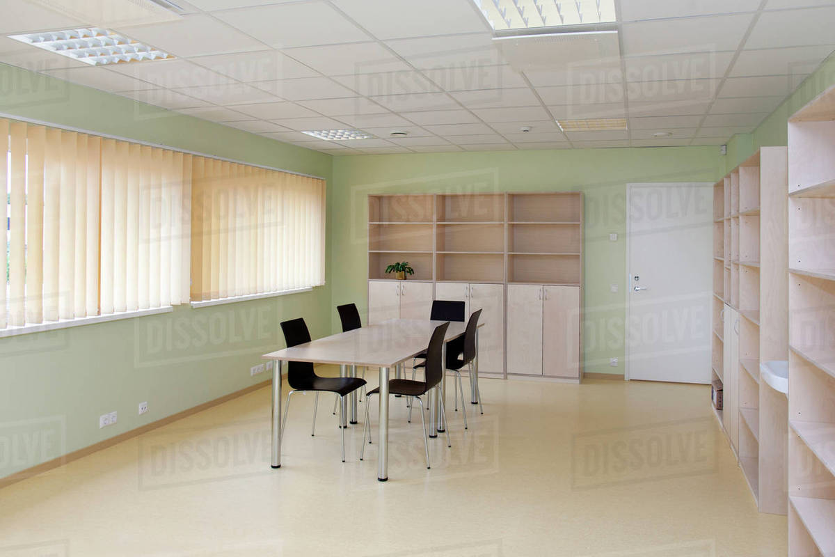 Empty School Classroom - Royalty-free Stock Photo | Dissolve