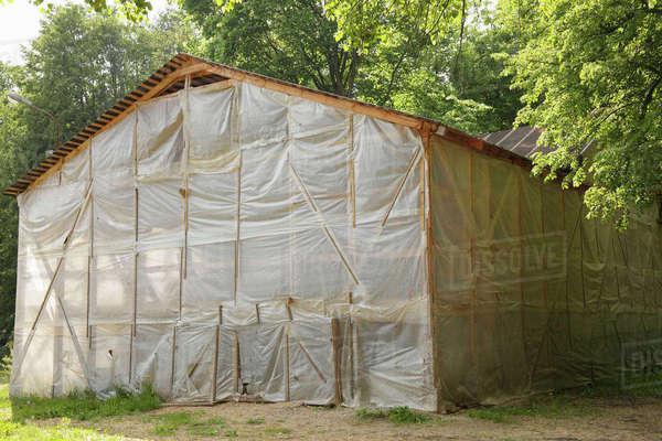 Small Building Under Construction - Royalty-free Stock Photo | Dissolve