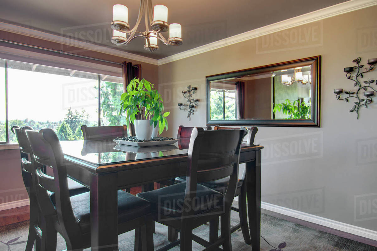 A dining room interior - Royalty-free Stock Photo | Dissolve