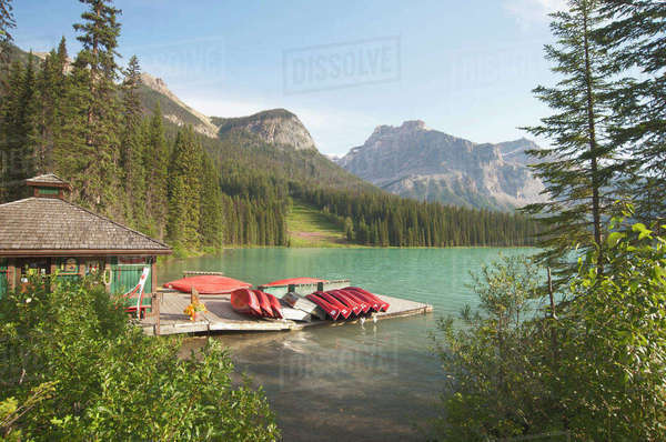 A view from a waterfront pier - Royalty-free Stock Photo | Dissolve