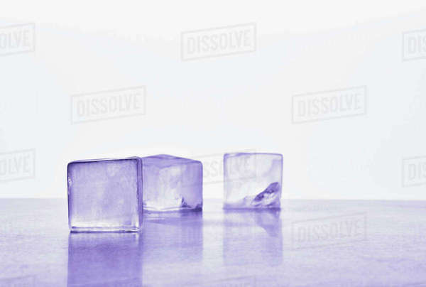 Ice cubes - Stock Photo - Dissolve