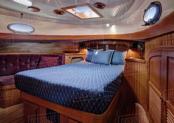 Sleeper in boat cabin - Royalty-free Stock Photo | Dissolve