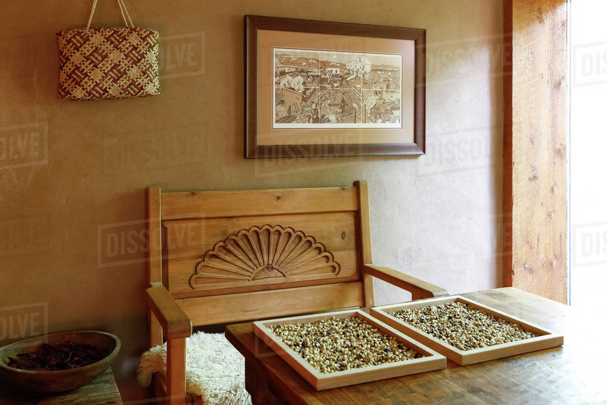 Traditional indigenous dining room - Royalty-free Stock Photo | Dissolve