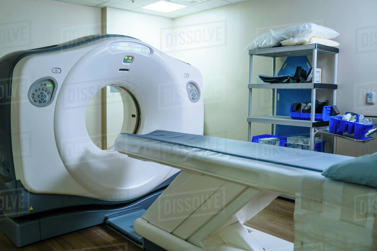 Scanner in hospital - Royalty-free Stock Photo | Dissolve