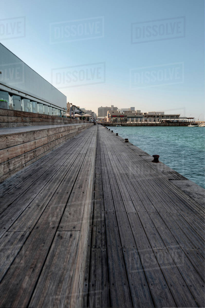 Wooden Dock At Seaport - Royalty-free Stock Photo | Dissolve