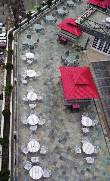 Veranda Restaurant Seating - Royalty-free Stock Photo | Dissolve