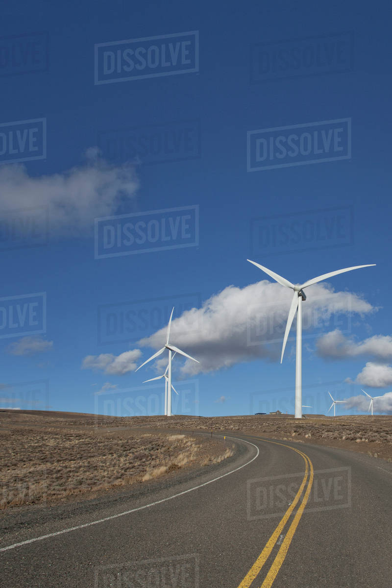 Alternative Energy Wind Turbines - Royalty-free Stock Photo | Dissolve