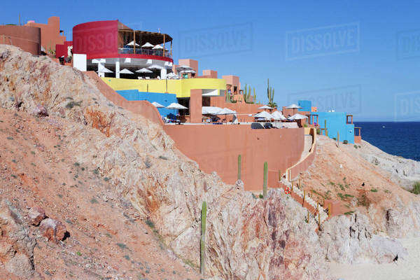 Seaside Resort and Restaurant - Royalty-free Stock Photo | Dissolve