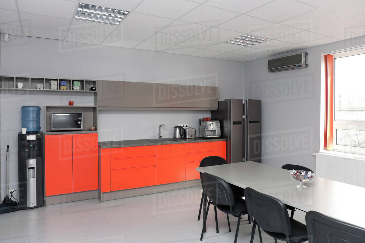 Empty break room - Stock Photo - Dissolve