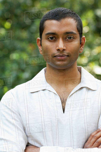 Serious Indian man - Stock Photo - Dissolve