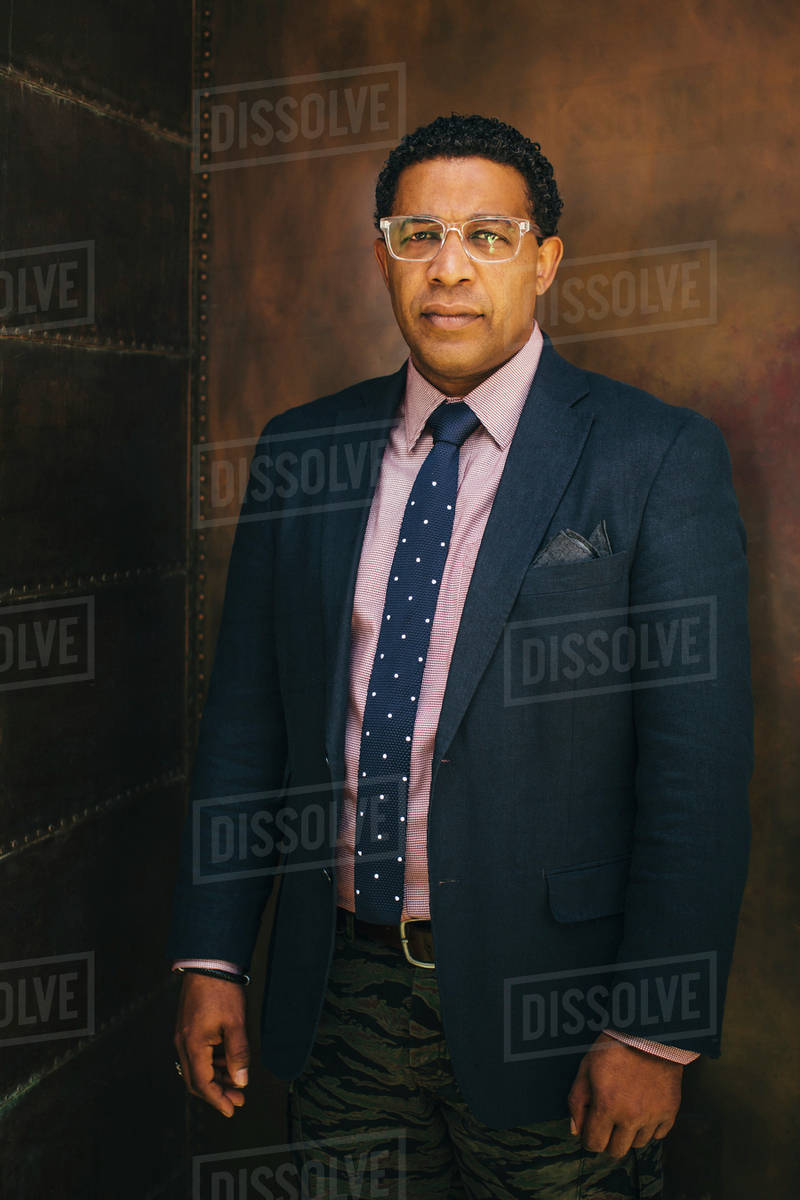 Serious Mixed race businessman - Royalty-free Stock Photo | Dissolve