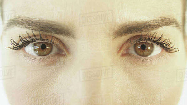 Close up of Hispanic woman's eyes - Royalty-free Stock Photo | Dissolve