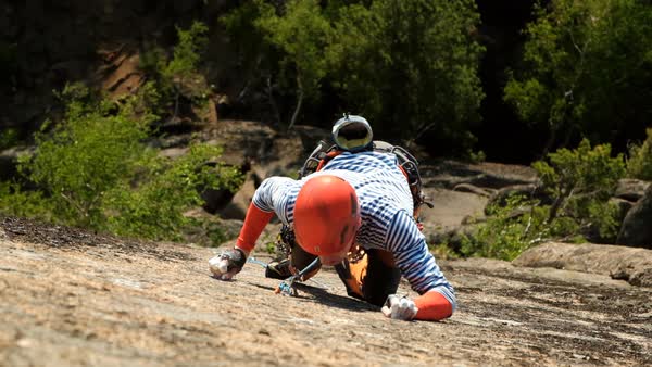 Krasnoyarsk, Russia - 13 Jun 2019: mountaineering competition, Russian ...