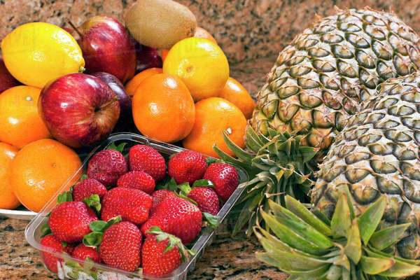 Fresh fruits - Royalty-free Stock Photo | Dissolve