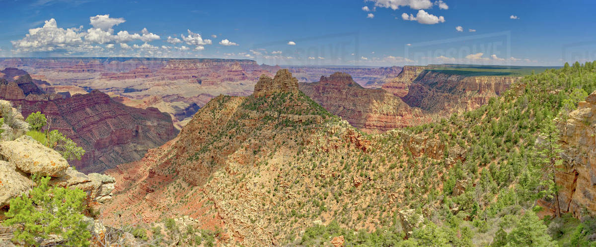 The Sinking Ship with Coronado Butte in the background at Grand Canyon ...