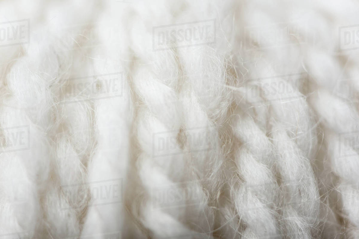 Full frame of white knitting texture as backdrop - Royalty-free Stock ...