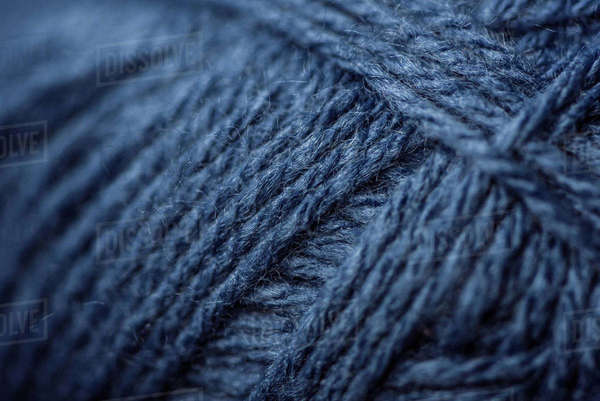 Full frame of blue yarn texture as background - Royalty-free Stock ...