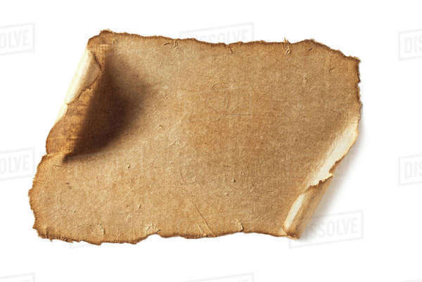 blank rustic paper texture isolated on white - Royalty-free Stock Photo ...
