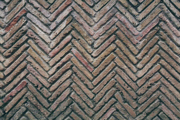 Aged brick wall pattern for background - Stock Photo - Dissolve