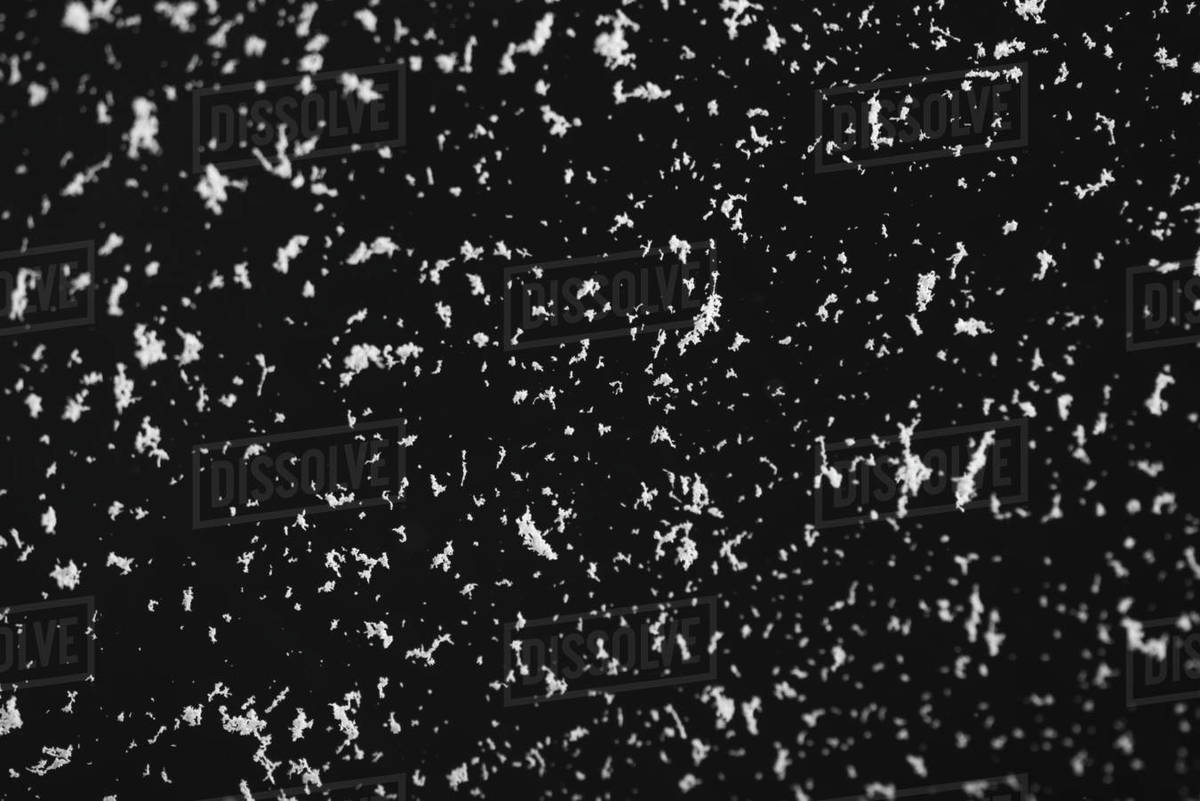 abstract black background with white particles - Stock Photo - Dissolve