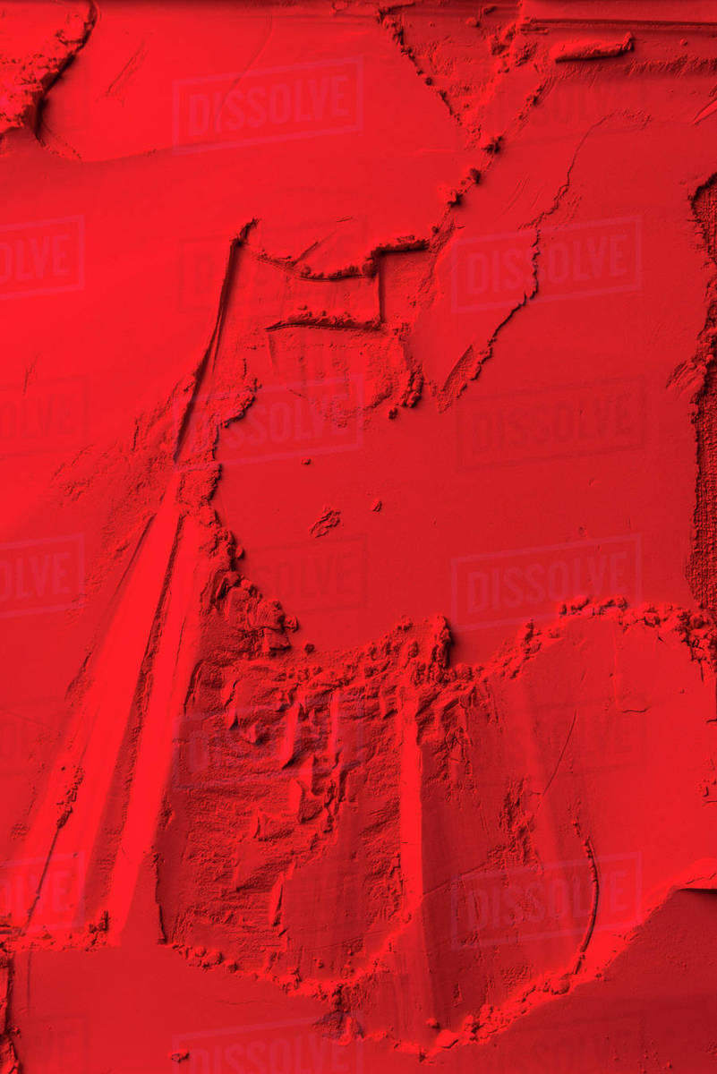 top view of red powder background - Stock Photo - Dissolve