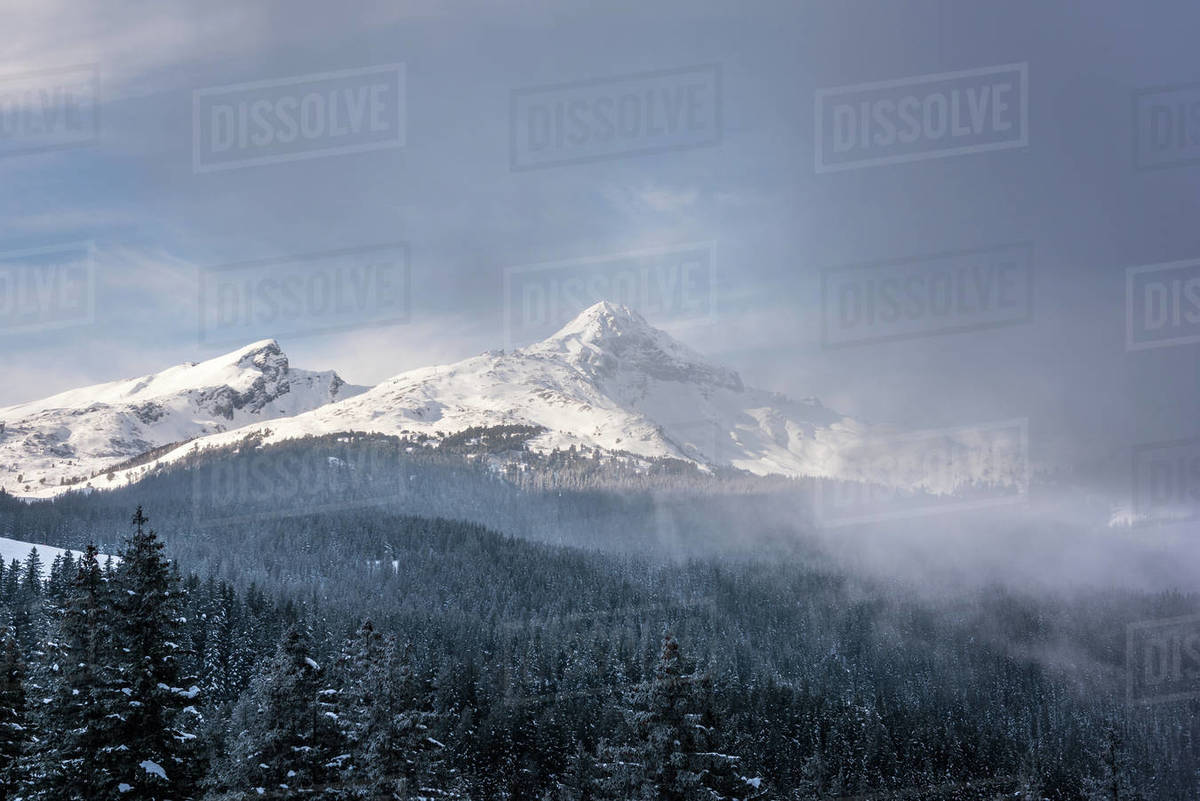 Jungfrau mountain, Berenese Alps, Switzerland - Stock Photo - Dissolve