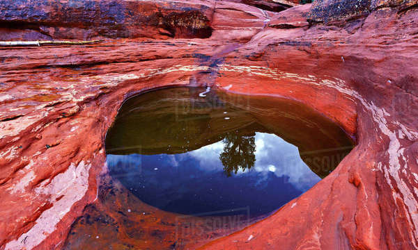 The Holiest of the Seven Sacred Pools, Soldiers Pass Trail, Sedona ...