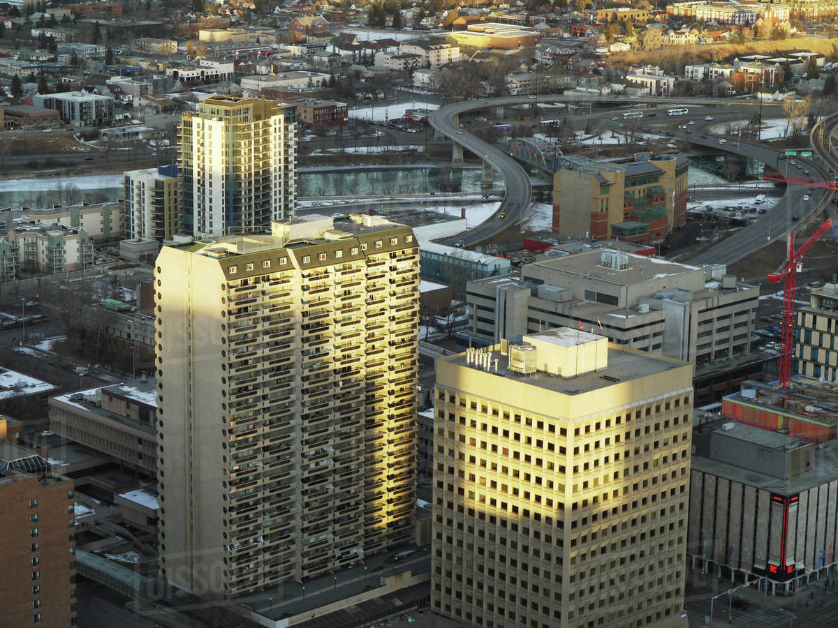 Canada, Calgary, Cityscape - Royalty-free Stock Photo | Dissolve