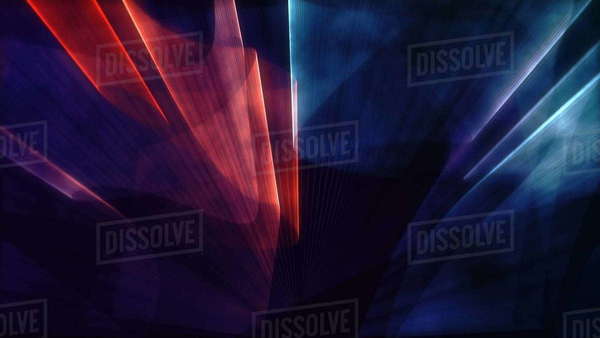 Laser neon red and blue light rays flash and glow - Royalty-free Stock ...