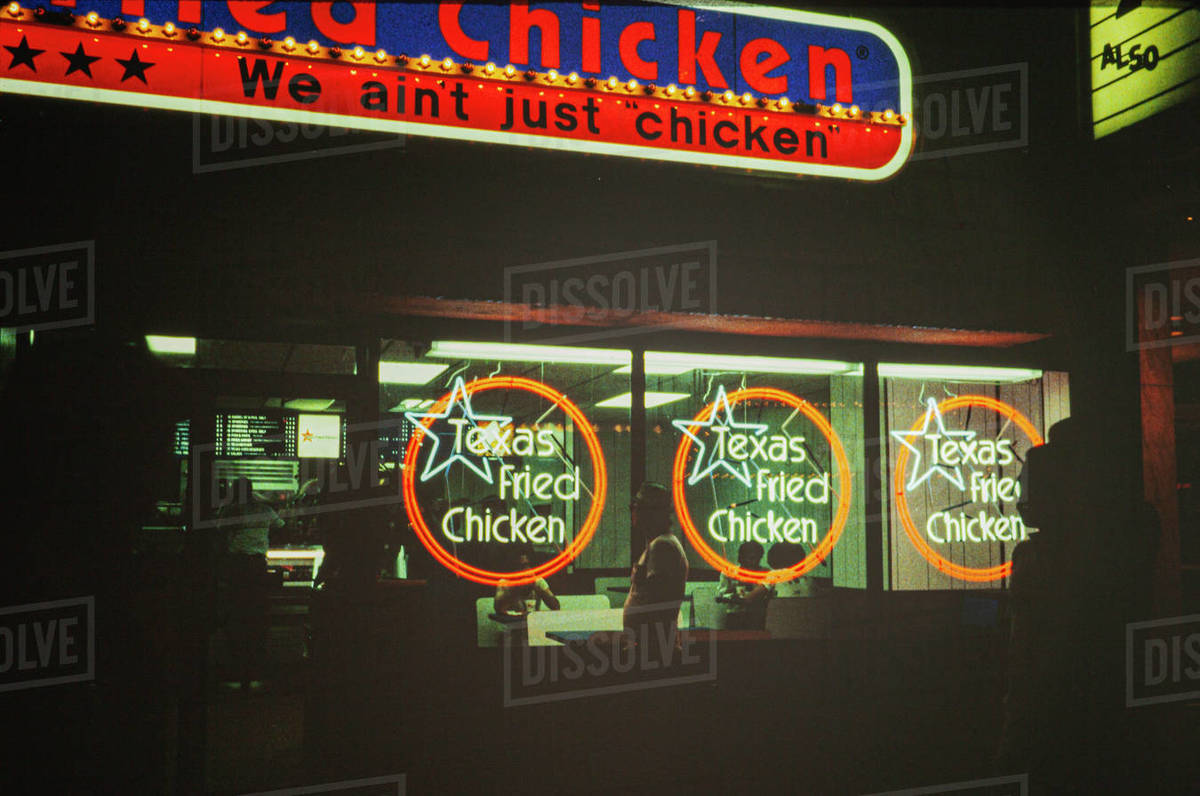 NEW YORK, UNITED STATES MAY 1970: New York night street view billboards ...