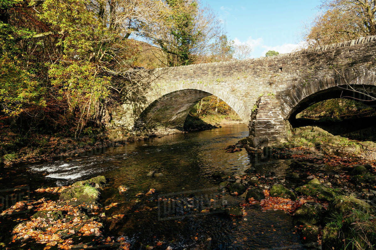 Stone Bridge, Clappersgate, Lake District National Park, UNESCO World ...