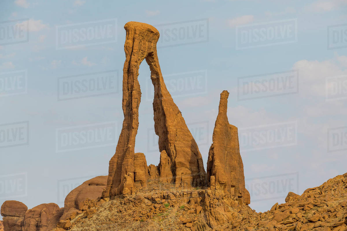 Ennedi Plateau, UNESCO World Heritage Site, Ennedi region, Chad, Africa ...