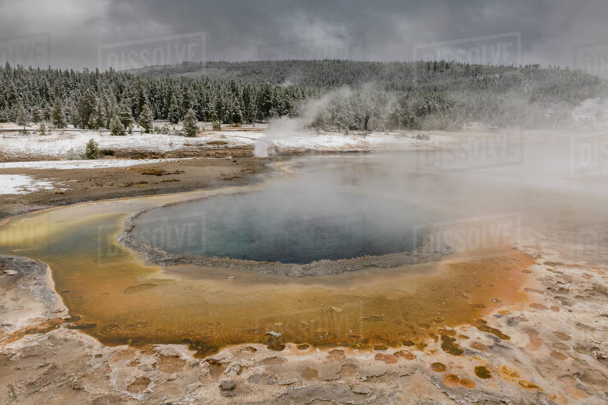 Yellowstone National Park, UNESCO World Heritage Site, Wyoming, United ...