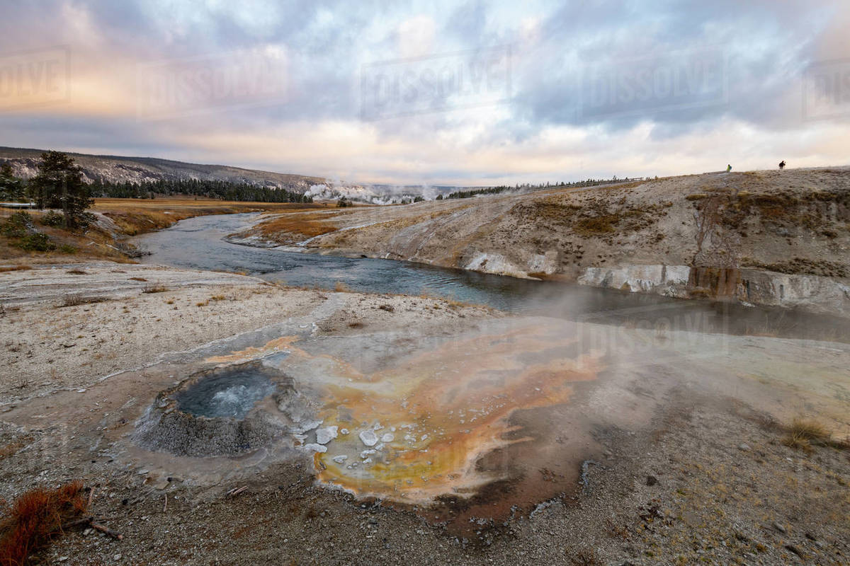Yellowstone National Park, UNESCO World Heritage Site, Wyoming, United ...