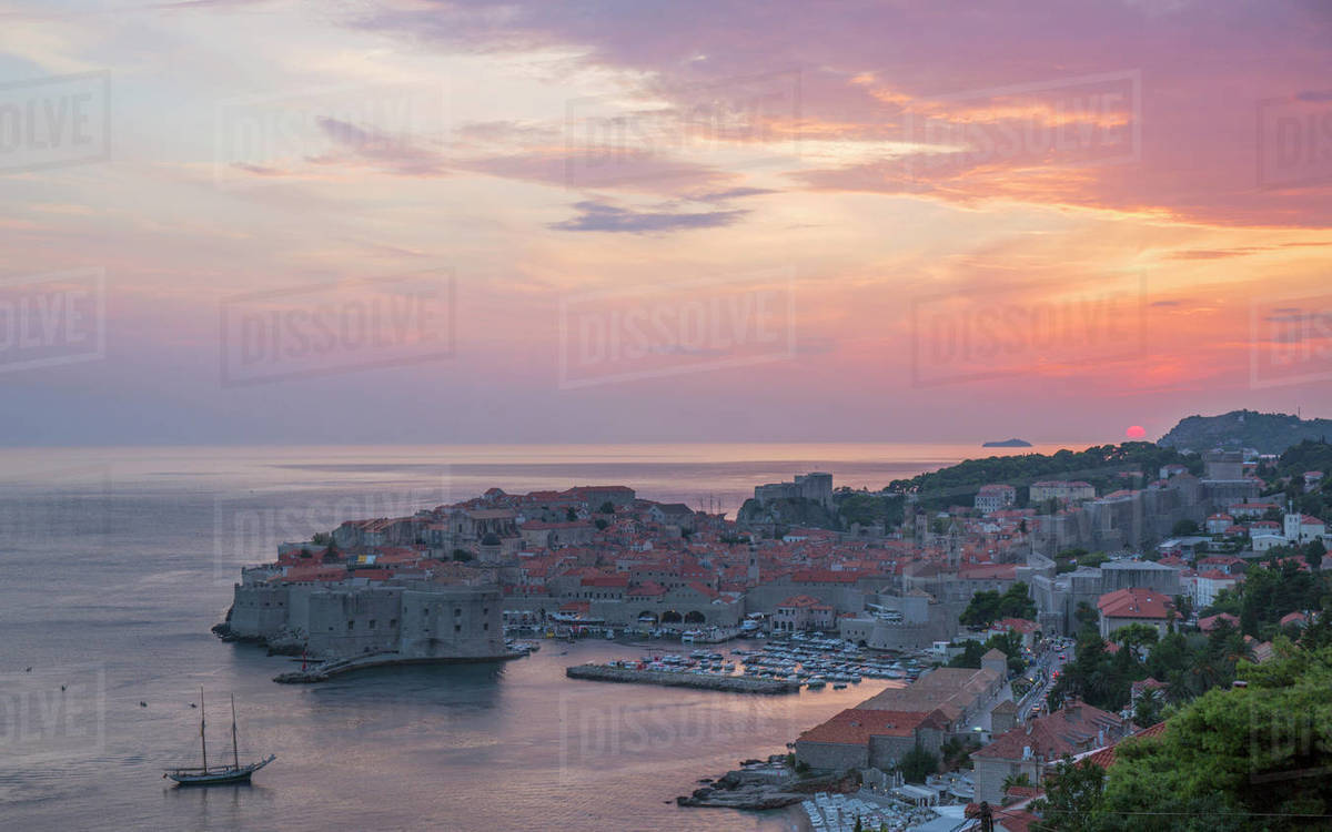 View over the Old Town (Stari Grad), UNESCO World Heritage Site, from ...
