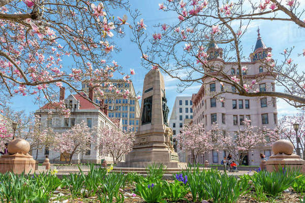 View of John Marshall Park on Pennsylvania Avenue, Washington D.C ...