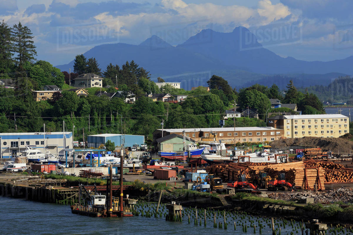 Pier 3, Port of Astoria, Oregon, United States of America, North ...