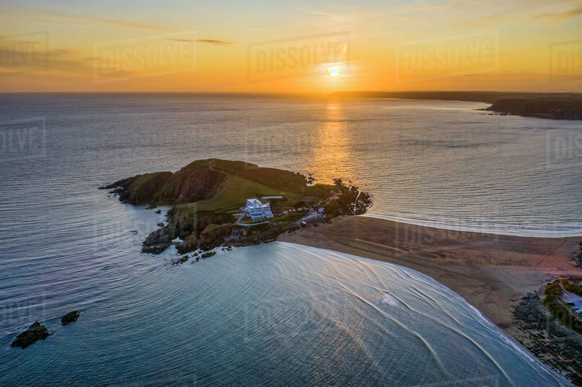 Bigbury on Sea, Bigbury, Devon, England, United Kingdom, Europe ...