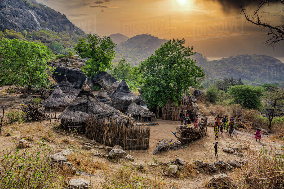 Laarim Tribe. Eastern Equatoria State Of South Sudan, Africa. - Royalty ...