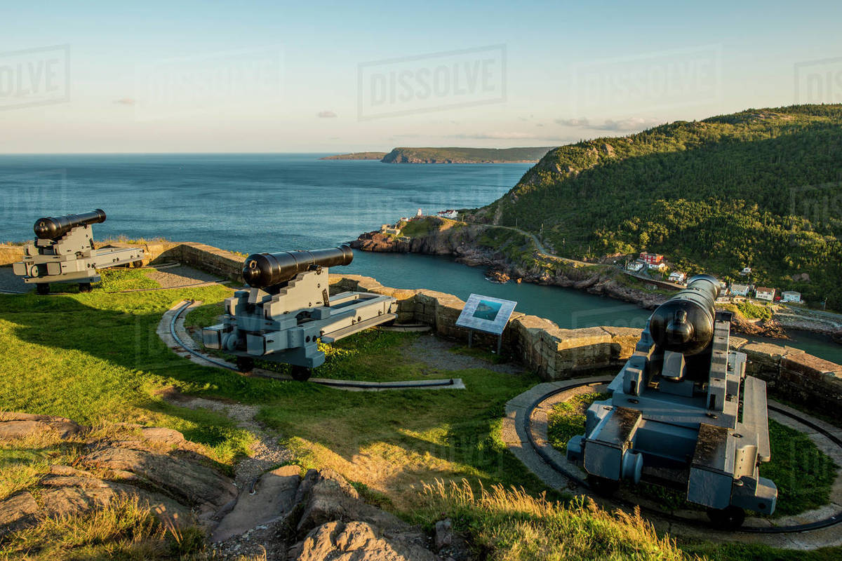 Queen's Battery, Cabot Tower, Signal Hill National Historic Site, St ...